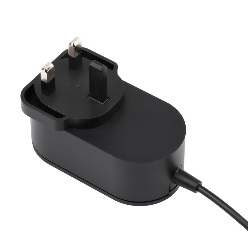 UKCA Certified British Plug Switch Power Adapter 30V 800mA