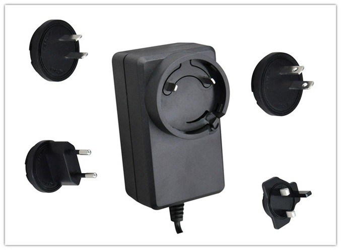 IEC62368 Standard Interchangeable Power Adapter 12Vdc 3A 36W